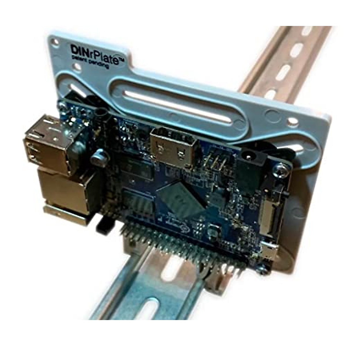 DIN Rail Mount for SBC, PCB & SSD