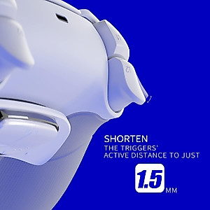 HEXGAMING ULTIMATE Wireless Controller Compatible with ps5-4 Back Buttons, Mouse-Click Triggers, Interchangeable Thumbsticks - Clown Hahaha