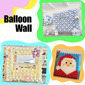 50 Pcs Quick Link Balloons Gold Metallic Chrome 10inch, Latex Linking Balloons for Balloon Wall/Balloon Arches/Balloon Chains, Birthday Party Wedding Anniversary Graduation Arch Party Decor (gold)