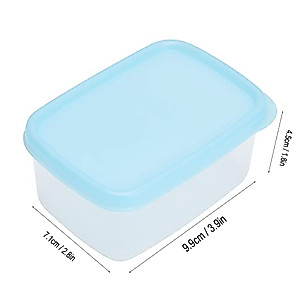 Refrigerator Produce Saver Bins, -18°-105° 200ml Food Containers Microwave Heating Containers Heat Preventing Food Grade Material for Preserve Food Heat Food