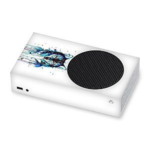 Head Case Designs Officially Licensed Pixie Cold Ice Wolf Art Mix Vinyl Sticker Gaming Skin Decal Cover Compatible With Xbox Series S Console