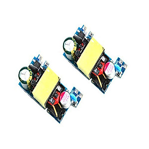Acxico 2Pcs AC-DC Converter AC 110V 220V 230V to DC 5V 12V 24V Power Supply Mini PCB Module(DC 5V 2A Version)