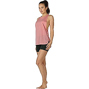 icyzone Workout Tank Tops for Women - Running Muscle Tank Sport Exercise Gym Yoga Tops Athletic Shirts(Pack of 3)(XL,Black/Beige/Pale Blush)