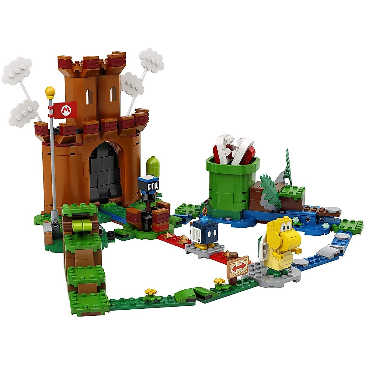 LEGO Super Mario Guarded Fortress Expansion Set 71362 Building Kit; Collectible Playset to Combine with The Super Mario Adventures with Mario Starter Course (71360) Set (468 Pieces)