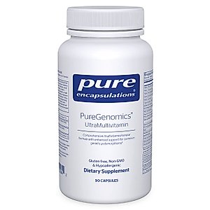 Pure Encapsulations PureGenomics UltraMultivitamin | Support for Common Genetic Polymorphisms | 90 Capsules