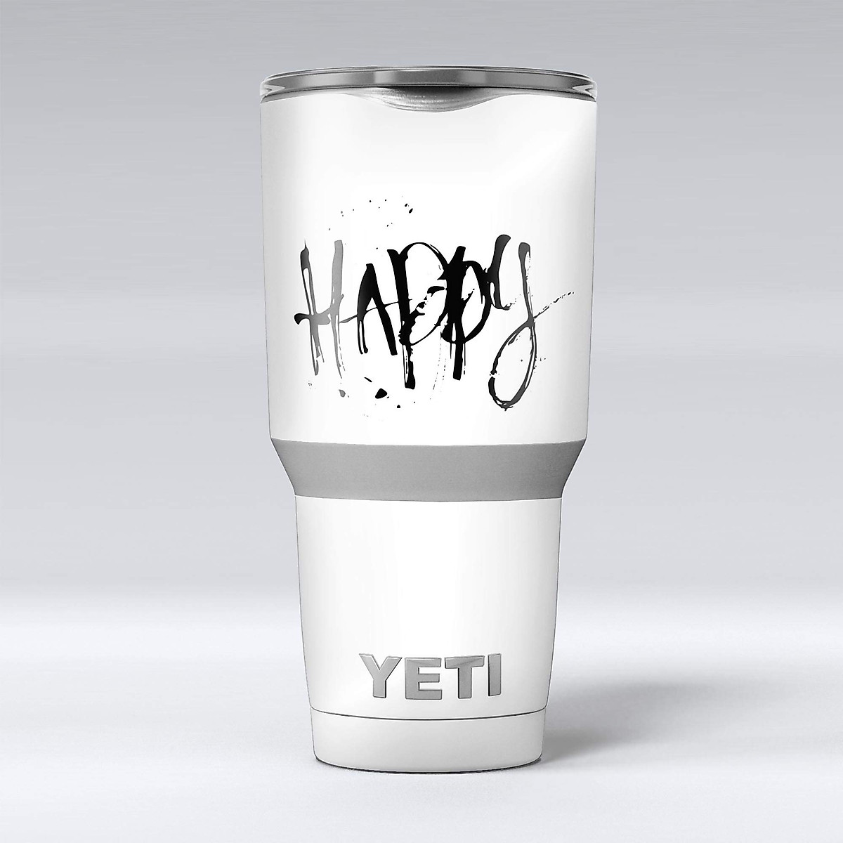 Design Skinz Happy Splatter - Skin Decal Vinyl Wrap Kit Compatible with The Yeti Rambler Cooler Tumbler Cups