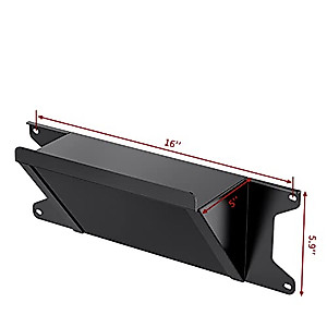 Ladder Rack, Ladder Accessory,Ladder Hangers for Garage Wall Mount Ladder Rack Heavy Duty Metal Black with Screws