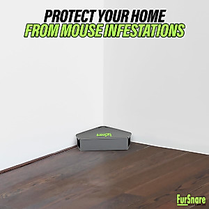 Mouse Bait Stations for Mice Outdoor and Indoor - Mice Bait Stations Box with Keys Fully Safety Design and Key Required Keeps Children and Pets Safe, Tamper-Proof, Weatherproof 6 Pack (Gray)