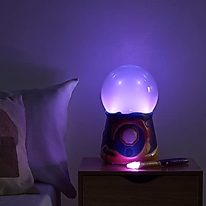 Magic Mixies Magical Misting Crystal Ball with Interactive 8 inch Pink Plush Toy and 80+ Sounds and Reactions