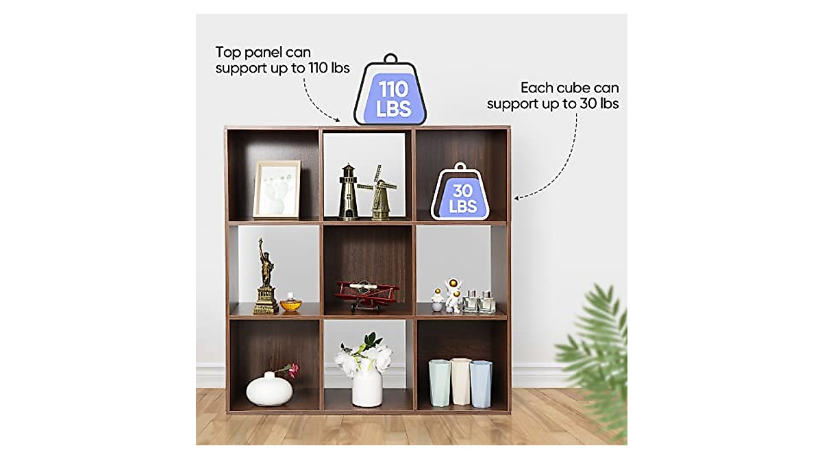 ZenStyle 9 Cube Storage Organizer - Customizable & Versatile