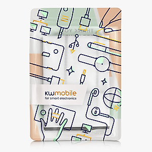 kwmobile Monitor Cover Compatible with Apple Studio Display - Dust Cover Computer Screen Protector - White