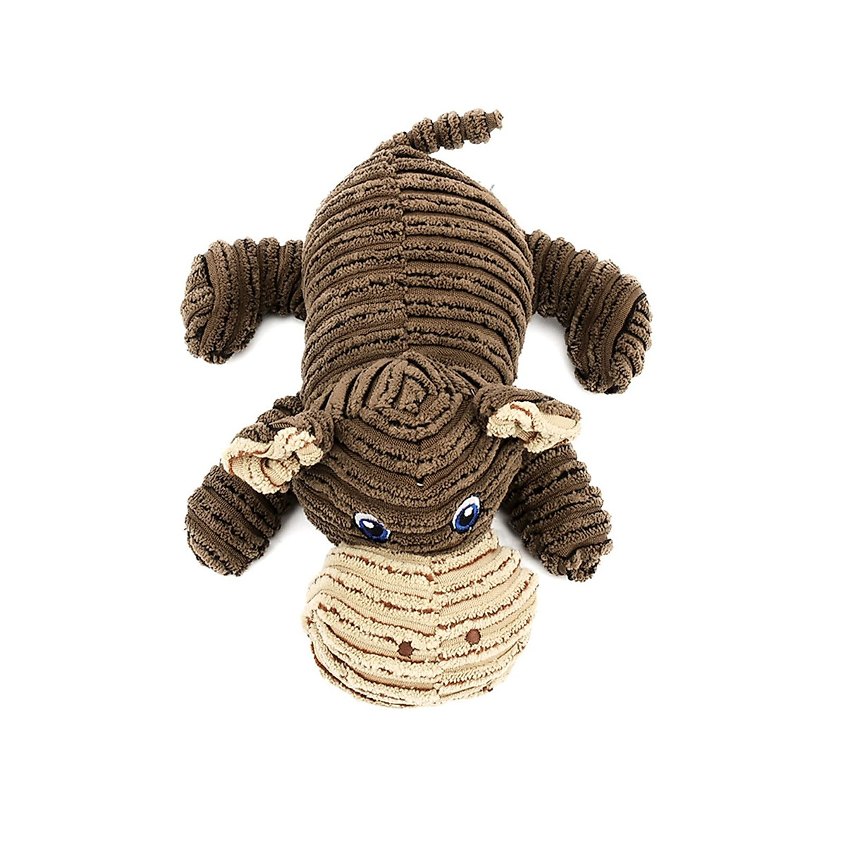 Squeaky Dog Toys , Cute Stuffed Plush Squeak Dog Toy Small Dog Toys , Dog Chew Toys Pet Toys for Small Medium and Large Dogs(Elephant)