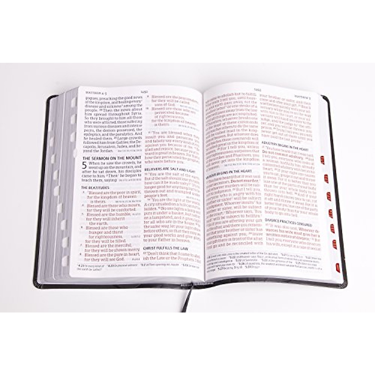 CSB Super Giant Print Reference Bible, Charcoal LeatherTouch, Indexed