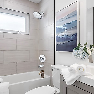 Slip Fit Tub Spout with Pull-Up Diverter for 1/2 inch Copper Tube, Chrome