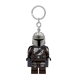 LEGO Star Wars The Mandalorian Keychain Light - The Mandalorian - 3 Inch Tall Figure (KE187H)