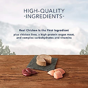 Blue Buffalo Wilderness Trail Trays High Protein, Natural Adult Wet Dog Food Cups, Chicken Grill 3.5-oz (Pack of 12)