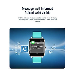 Cosbary Smart Watch for Women Men with Heart Rate Monitor Blood Pressure Blood Oxygen Monitor Sleep Tracker Fitness Watch Compatible with iPhone Android Phones (Pink)