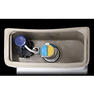 Toilet Flush Valves 2-Inch Replacement Valve Kit Assembly for One Piece Dual Flush Drain Valve Repair Compatible with TOTO THU338N