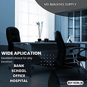 MS Imaging Supply Compatible Toner Replacement for HP CF280X, 80X, Works with: Laserjet Pro 400 M401A, M401D, M401DN, M401DW, M401N, M425DN, M425DW (Black)