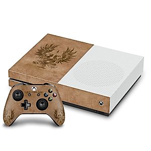 Head Case Designs Officially Licensed EA Bioware Dragon Age Grey Wardens Distressed Heraldry Vinyl Sticker Gaming Skin Decal Cover Compatible With Xbox One S Console and Controller Bundle