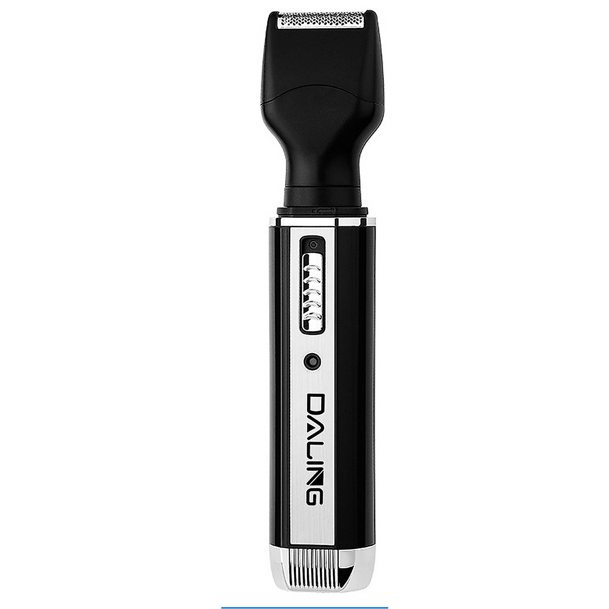 4 in 1 Rechargeable Nose Sideburn Eyebrow Beard Ear Hair Trimmer for Men & Women, Nose Ear Trimmer/Beard Trimmer/Sideburn Trimmer/Eyebrow Trimmer (Black)