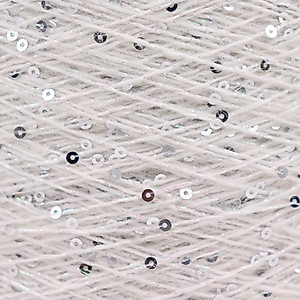 50g/Ball Shiny Gold Silver Silk 3MM Sequin Yarn DIY Knitting Sweater Hat Scarf Yarn Accessories Sewing Supplies