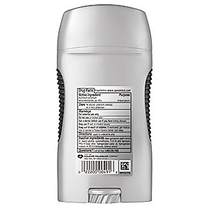 Speed Stick Power Antiperspirant Deodorant for Men, Unscented - 3 Ounce, Pack Of 6 (Packaging May Vary)