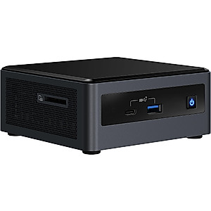 Intel NUC 10 Mini Performance Kit (32GB RAM, 1TB SSD, Core i7-10710U, UHD Graphics) Booksize Business Home Gaming PC Desktop, RJ45, Wi-Fi 6, 3-YR Warranty, IST Cable, Win 11 Pro, BXNUC10i7FNHN