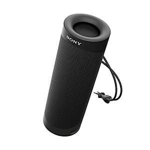 Sony Super-Portable, Powerful and Durable, Waterproof, Wireless Bluetooth Speaker with Extra BASS – Black