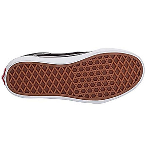 Vans Junior's Old Skool V, Black/True White, Size 6 Big Kid