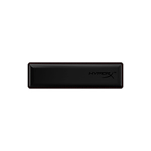 HyperX Wrist Rest – Compact – Cooling Gel – Memory Foam – Anti-Slip,Black