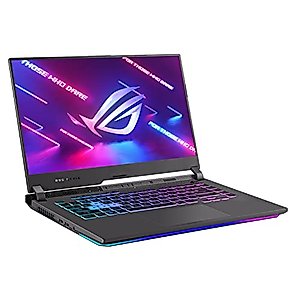 ASUS ROG Strix G15 (2022) Gaming Laptop, 15.6" 300Hz IPS FHD Display, NVIDIA GeForce RTX 3050, AMD Ryzen 7 6800H, 16GB DDR5, 1TB SSD, RGB Keyboard, Windows 11 Home, G513RC-IS74