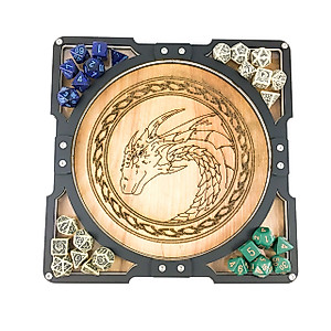 C4Labs Party Tray! Dragon Dice Tray Great for Group Gamers