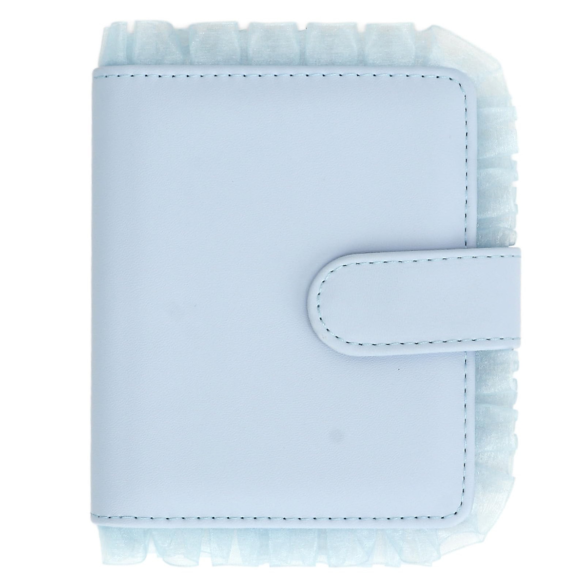 Camera Picture Holder, Universal Mini Film Photo Album with Cute Lace for Display (Blue)