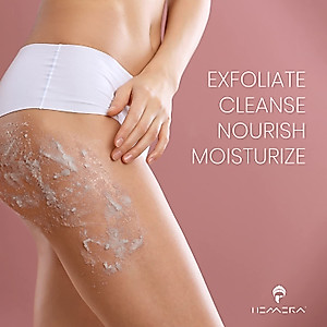 Ocean Salt Body Scrub, Handcrafted scrub with Lavender oil, Scrub with Essential Oils, Detox body scrub, Exfoliating Salt Scrub to Exfoliate & Moisturize Skin, Deep Cleansing