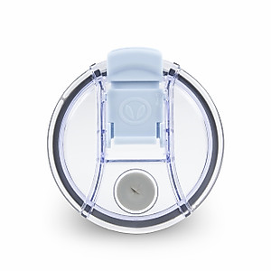 Hogg Big Swig 40 oz Tumbler with Handle and Straw - Icy Wonderland, Spill Proof Tumbler with Straw, Insulated Cups with Lids and Straws, 40oz Tumbler with Handle, Light Blue Tumbler