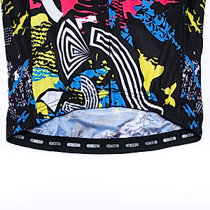 Women's Cycling Jersey Set Bike T-Shirt Reflective+5D Padded Shorts S-3XL