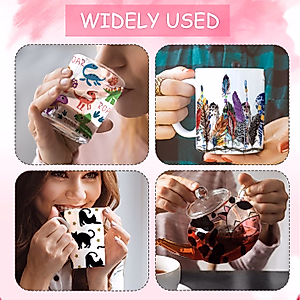 YOKUSHI UV DTF Cup Wraps for 16 OZ, 15 Sheets Farmhouse Animal Theme Decals Transfer Stickers for Glass Cups Tumblers