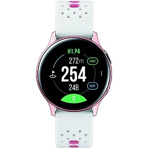 Samsung Electronics Galaxy Watch Active2-tracker 40MM BT (Golf Edition), Blood Pressure Monitor, Gold - US Version with Warranty smartwatch(SM-R830NZDGGFU)