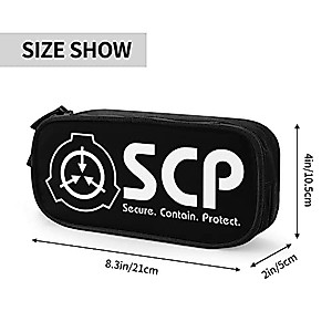 Reaesdenos S-C-P Pen Case Pencil Pouch Organizer Bag Pencil Bag Stationary Supplies for School Office