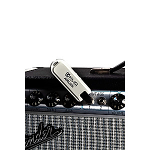 KLIQ TinyTune Pro Stage Tuner Pedal for Guitar and Bass and KLIQ Airlink 5.8 GHz Rechargeable Wireless Audio Guitar System Digital Transmitter/Receiver Set
