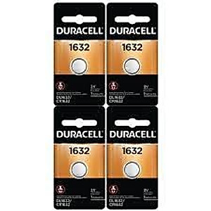 4 Pcs Fresh Duracell Lithium Battery ECR1632 CR1632 DL 1632 3V Batteries
