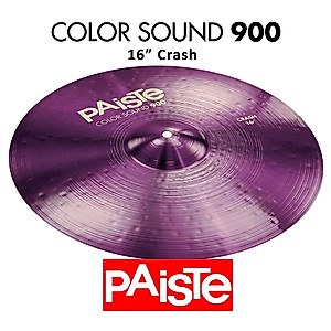 Paiste 16 Inches Color Sound 900 Purple Crash Cymbal
