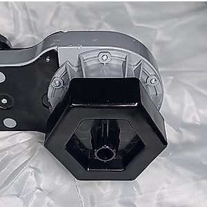 12V Gearbox and Motor Left&Right Compatibal with for Motion Trendz Yamaha Raptor 700R ATV Action Wheels Honda Talon UTV Disney Frozen Sleigh Kids Battery Powered Ride On Toy Car