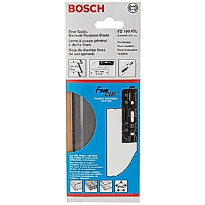 BOSCH FS180ATU Power Handsaw 5-3/4" Fine-Tooth General Purpose Blade,Black