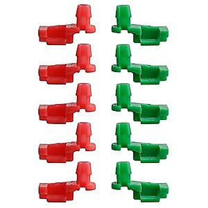 HERCOO Tailgate Handle Rod Clip Tail Gate Assembly Door Lock Retainer Clips Compatible with 1999-2007 Chevy Silverado GMC Sierra for 88981030 88981031