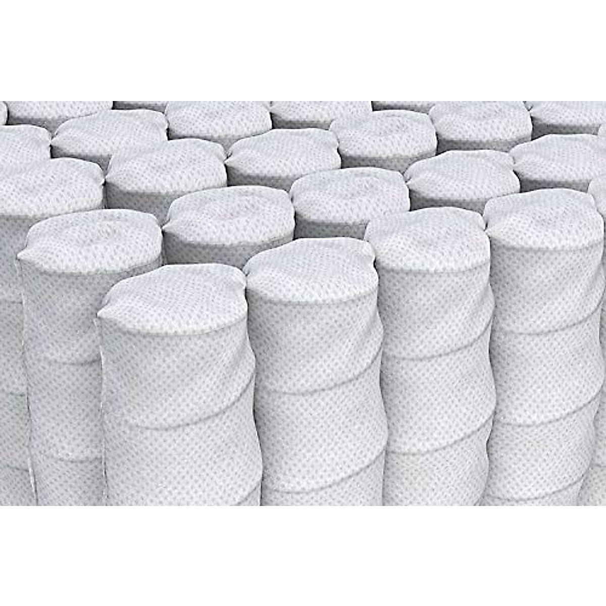 FORTNIGHT BEDDING 9 Inch Hybrid Medium Firm Mattress Memory Foam and Pocket Coil- Certipur-US Certified Made in USA (30 X 74)