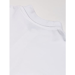 Dickies Men's Long Sleeve Pique Polo, White, XX-Large