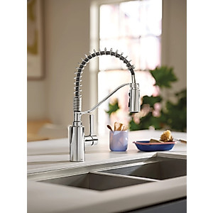 Moen 5926 Genta LX One-Handle High Arc Pulldown Kitchen Faucet, Chrome