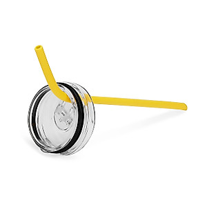 makerflo 20oz Powder Coated Tumbler Craft-Ready Insulated Stainless Steel for DIY Gifts & Personalization (Laser Engravable)-(Yellow, 1 pack)